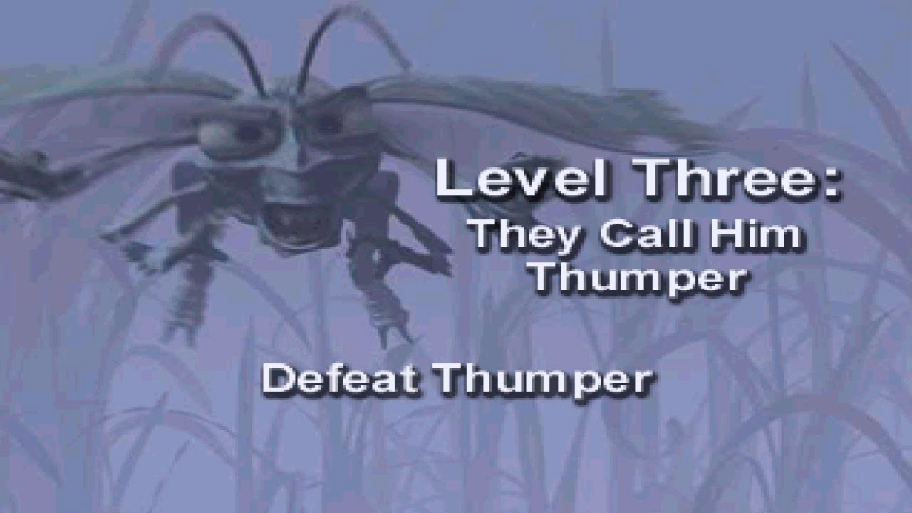 A Bug's Life (PS1) ~ Level Three (Council Chamber): They Call Him ...