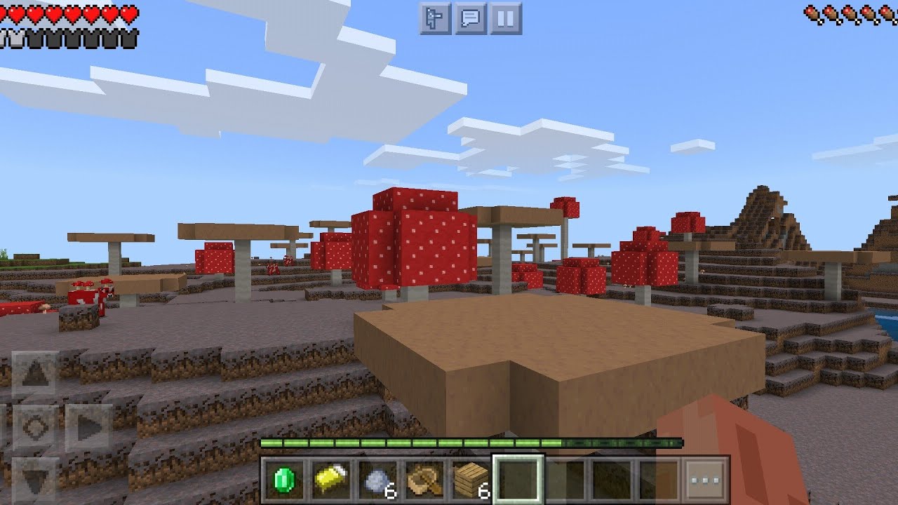 Como encontrar una bioma de hongos en minecraft trial - YouTube