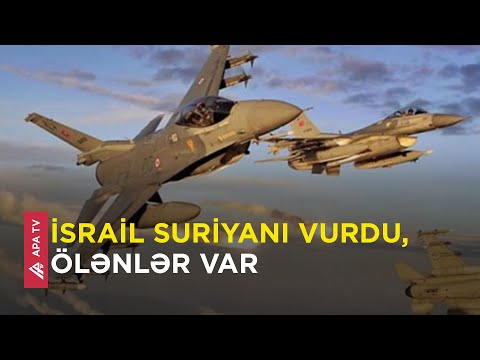 İsrail rusların istifadə etdiyi aviabazaya zərbə endirdi – APA TV