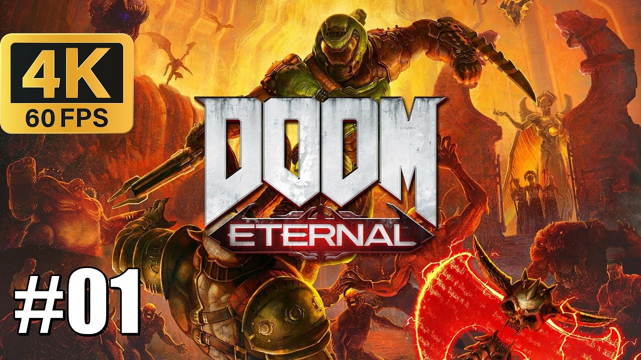 DOOM Eternal | Chapter 1: Hell on Earth | No Commentary [4K60 | PC ...