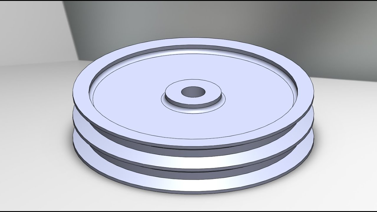 Fly Wheel Design, In SolidWorks, - YouTube
