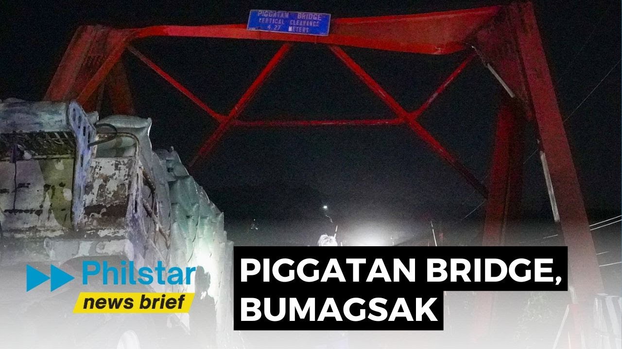7 sugatan sa pagbagsak ng Piggatan bridge sa Cagayan - YouTube