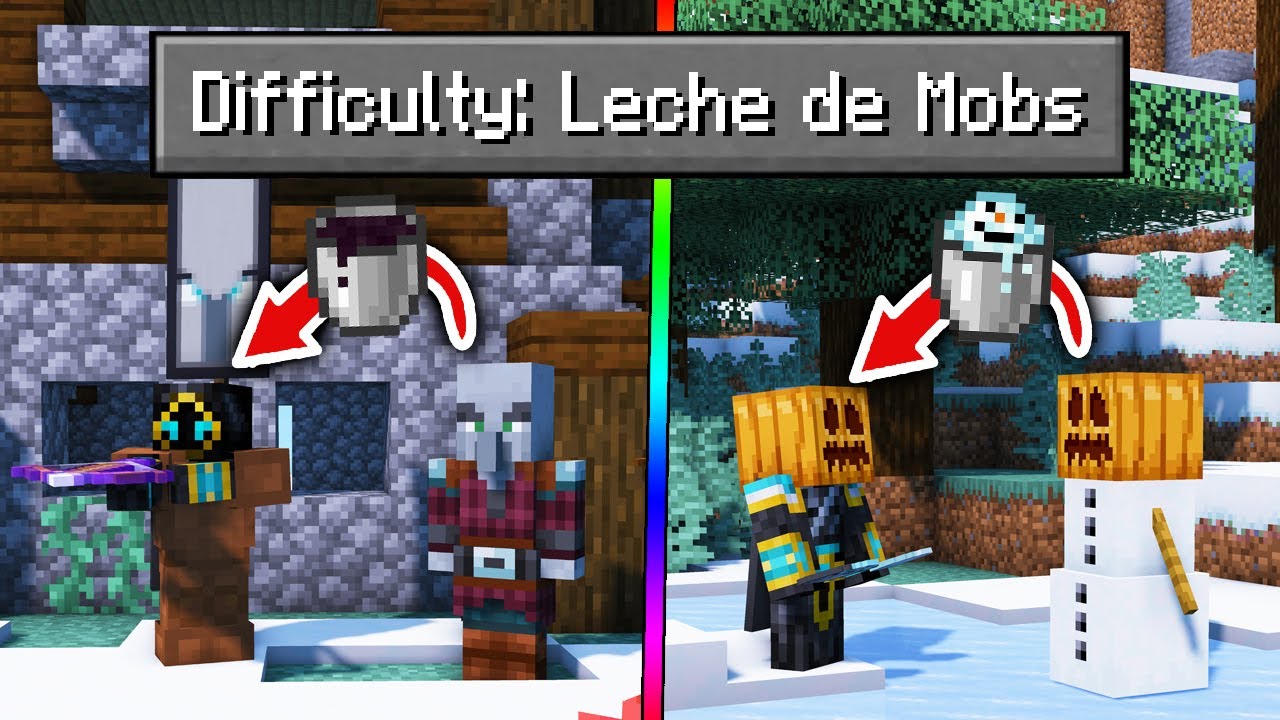 Cubo De Leche Minecraft