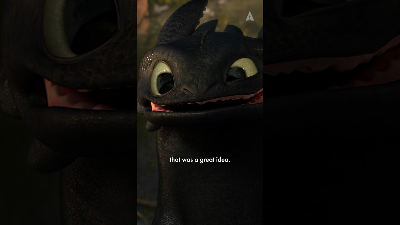 How To Train Your Dragon Toothless Smile Gif