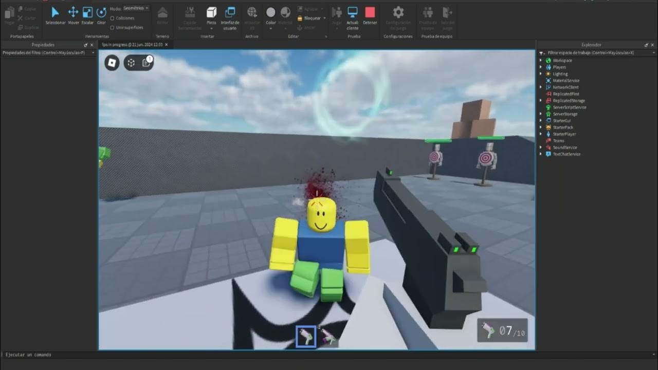 Roblox Studio FPS System Template (Modified) - YouTube