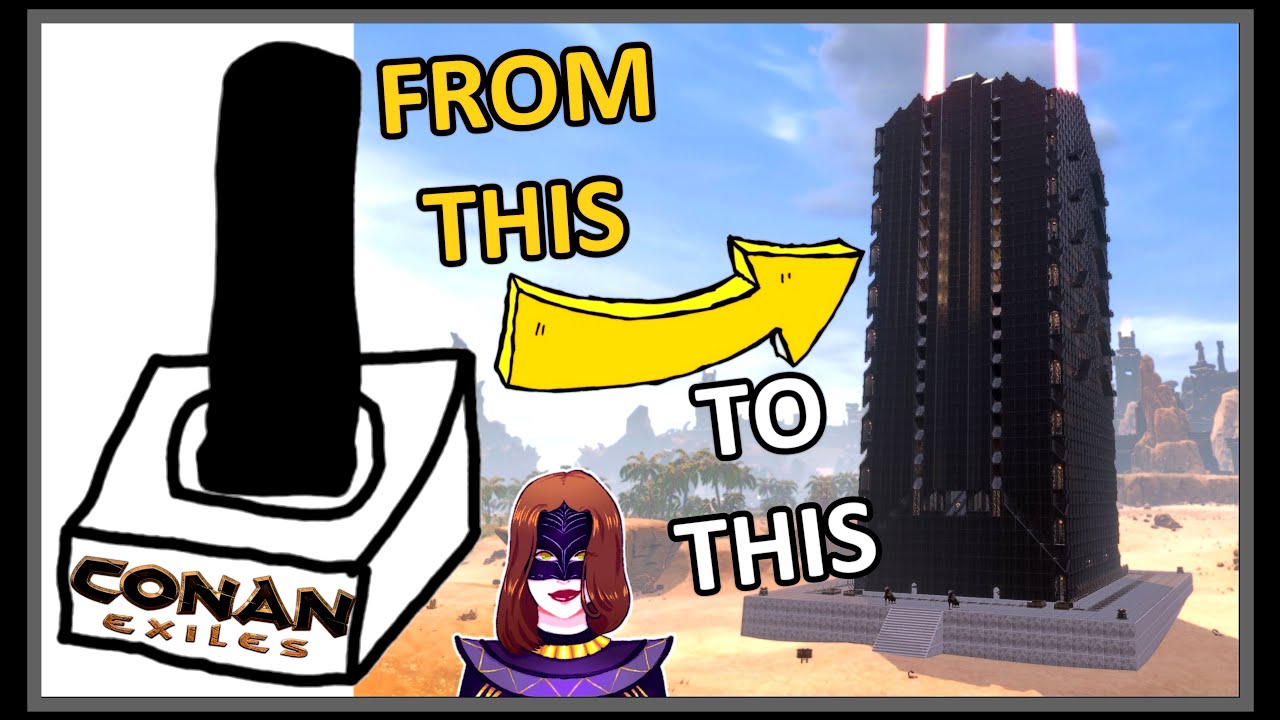 Conan Exiles 8 Youtubers Collab! - I've Turned A Spicy Drawing Into A ...