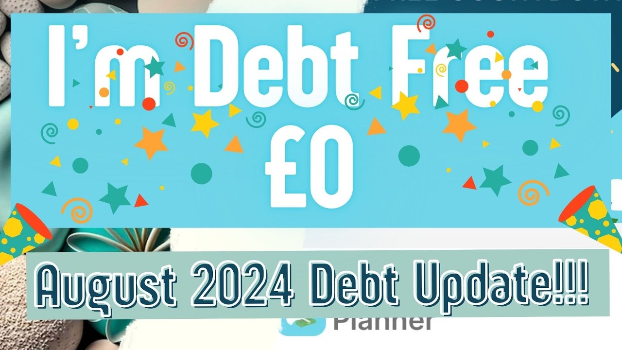 I am finally debt free 🎉🎉🎉🎉| Debt Avalanche | from £17k+ to £0 | Debt does end - YouTube