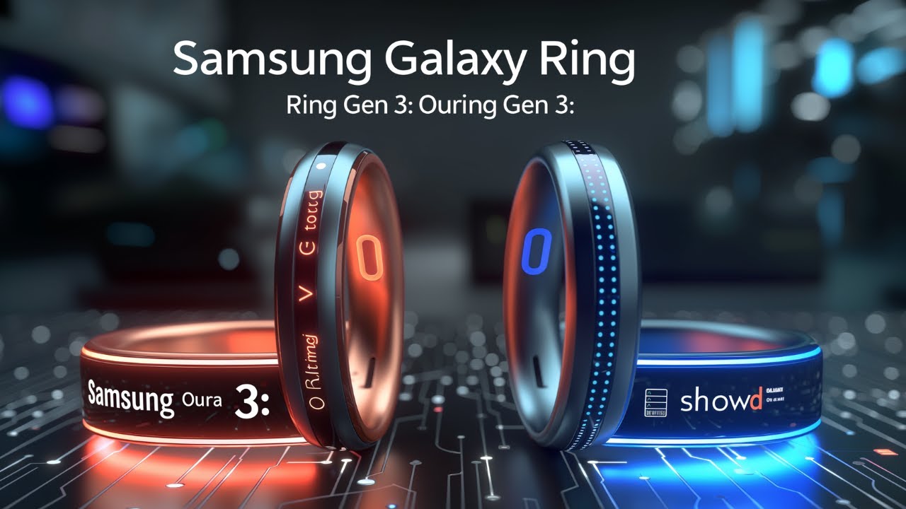 Samsung Galaxy Ring vs Oura Ring Gen 3: Ultimate Smart Ring Battle ...