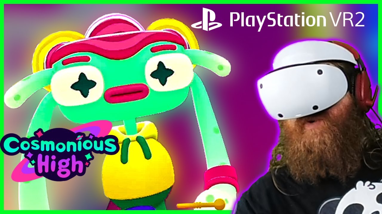 GOOD VR GAME FOR BEGINNERS? - Cosmonious High PS VR2 - YouTube