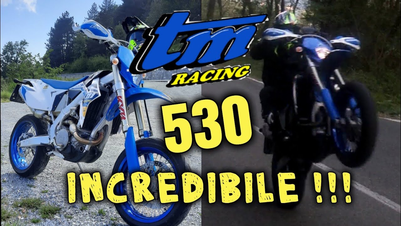 Tm 530 2018 🔥Moto INCREDIBILE!! SUPERMOTO WHEELIE OFFLIMITS!!! - YouTube