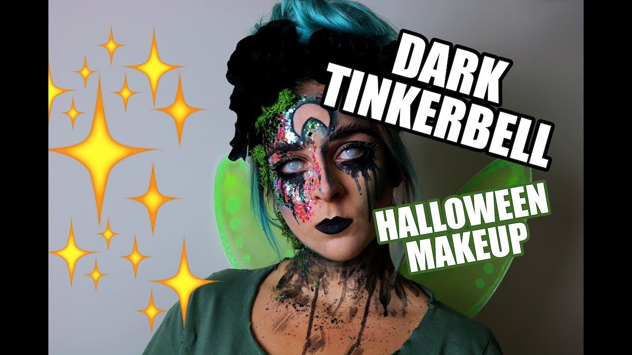 DARK TINKERBELL MAKEUP || - YouTube