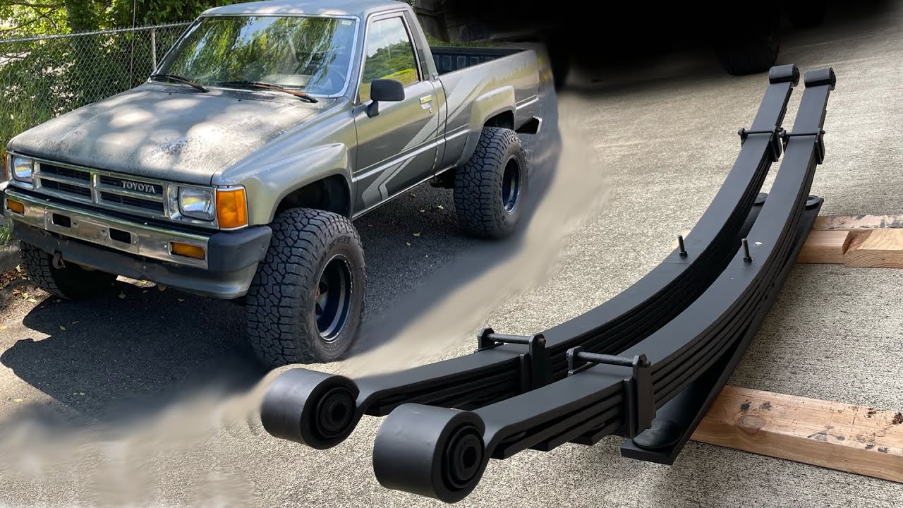 Chevy 63 Leaf Spring Refresh || Toyota 4x4 Chinook Build - YouTube