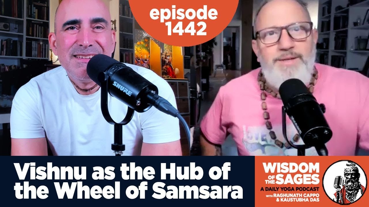 1442: Vishnu as the Hub of the Wheel of Samsara - YouTube