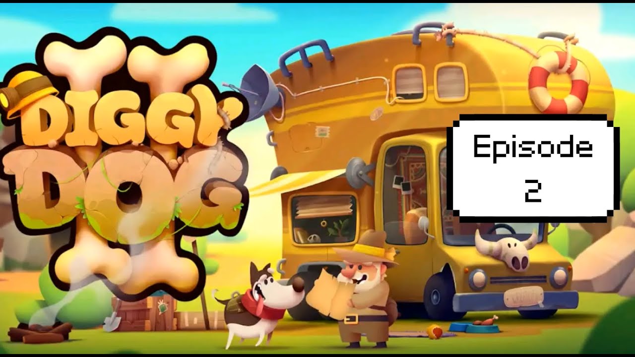Diggy Dog 2 | Episode 2 | Old Mines - walkthrough - YouTube