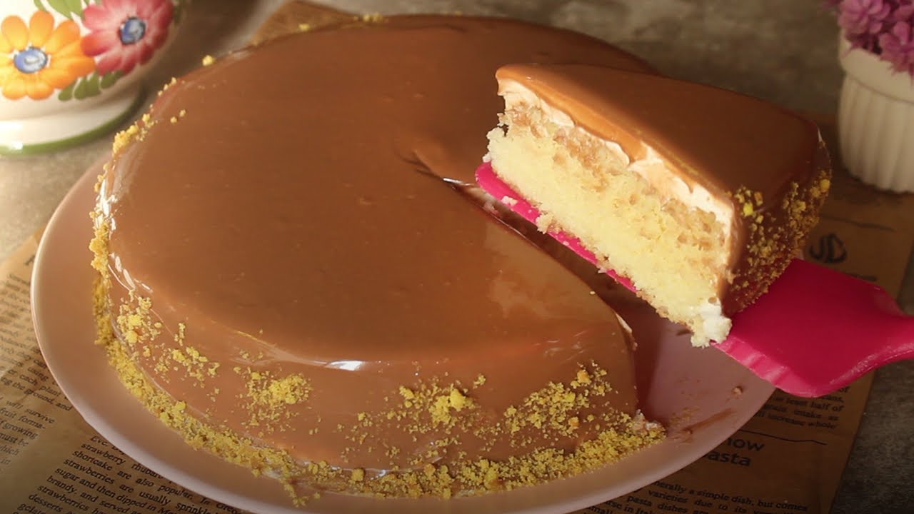 Bakery Style Milk Cake 😍 Recipe By Chef Hafsa - YouTube