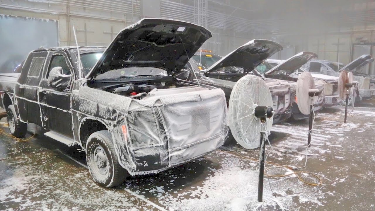 Ford Cold Weather Testing - YouTube