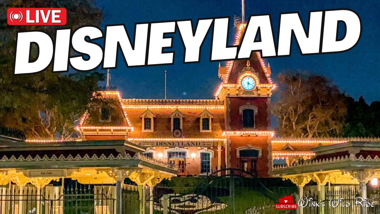 LIVE: Disneyland & DCA Live Stream - World of Color - YouTube