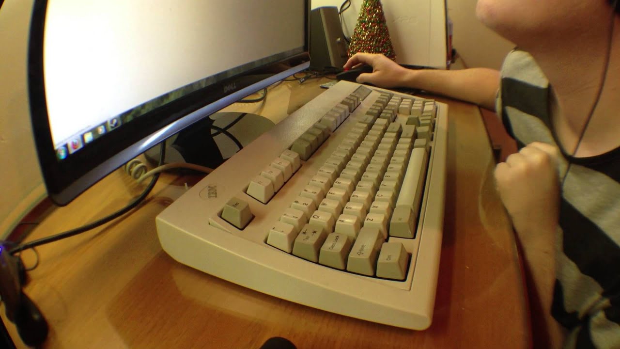 My IBM Model M - YouTube