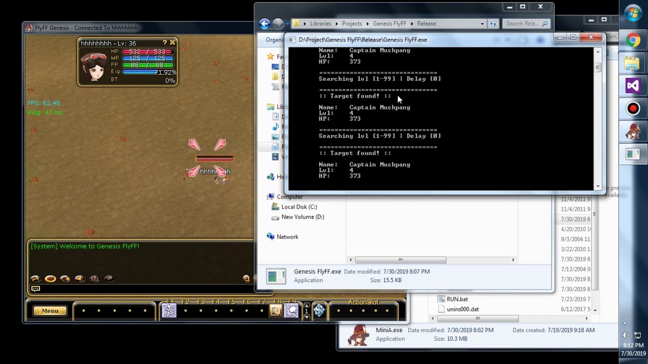 Genesis FlyFF Bot - YouTube