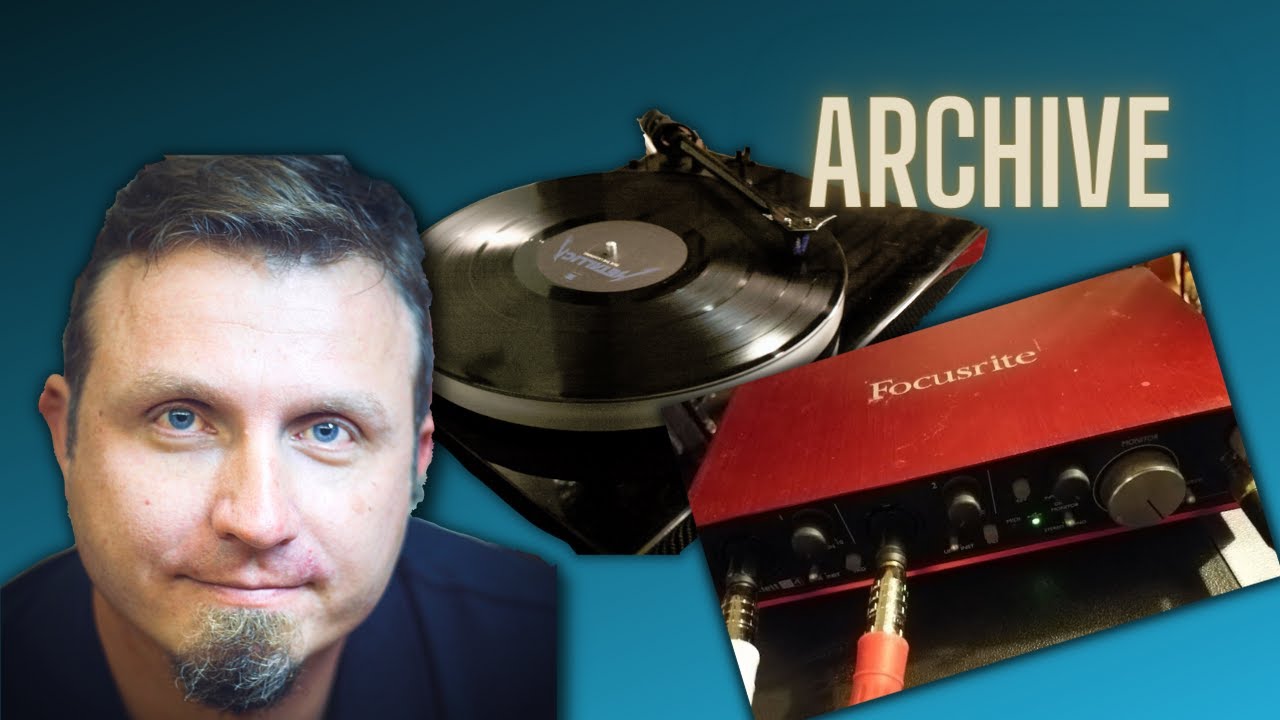 How to Record a Vinyl Record to Your Computer - YouTube