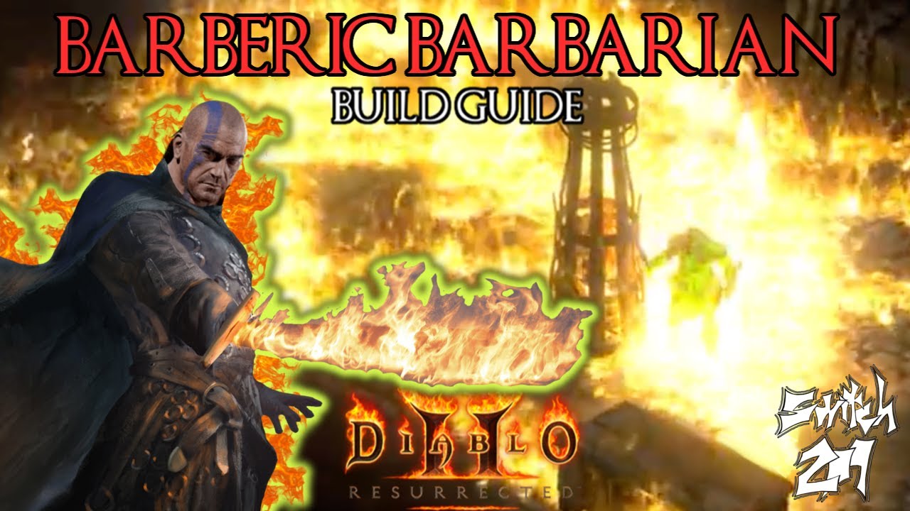 The Rise Of The Phoenix, The BarBeric Build Lives! - Diablo 2 Resurrected - YouTube