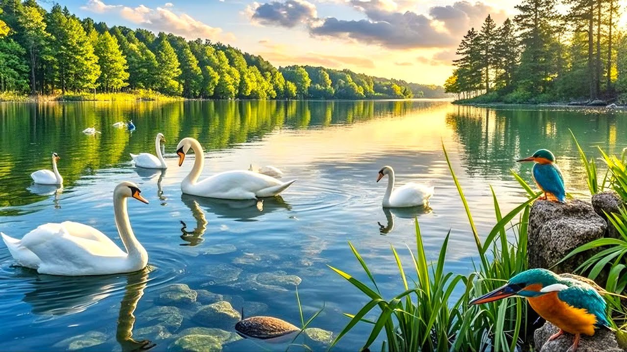 Relaxing Piano Music with Nature Sounds – Stress Relief & Deep Focus ...