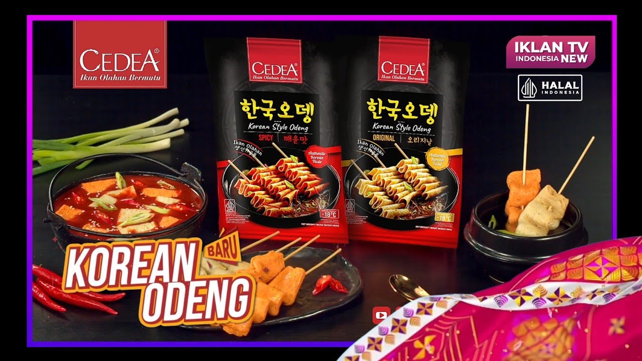 TVC Iklan CEDEA Korean Style Odeng Rasa ala Korea (Juli 2023) | ANTV HD ...
