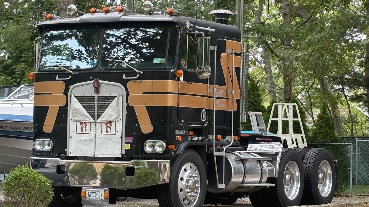 Kenworth K100 Cabover (RARE Find!) - YouTube