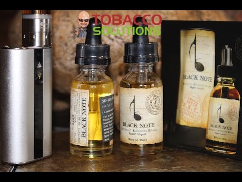 Black Note e Liquid Review - YouTube