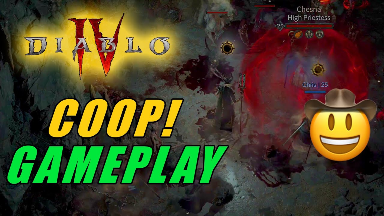 Diablo IV - (No Commentary No UI) COOP Gameplay! Inner Sanctum Max ...
