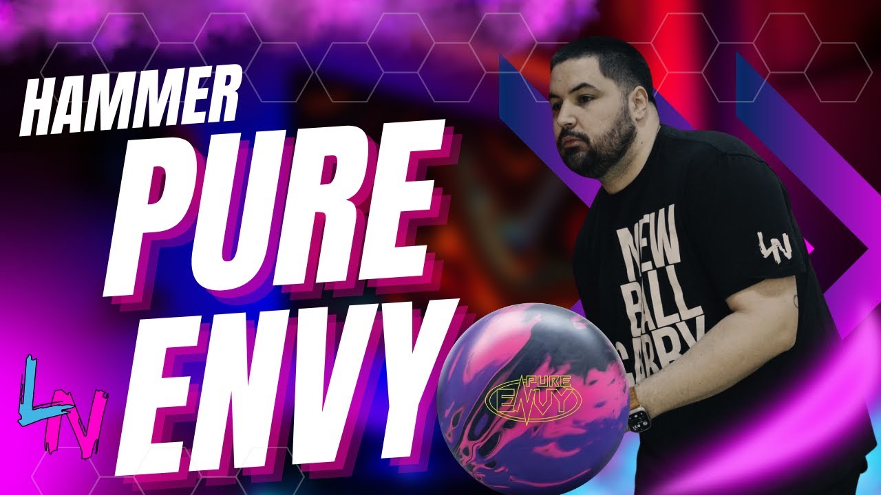 Hammer Pure Envy Review! This Bowling Ball Is STRONG! Perfect House ...