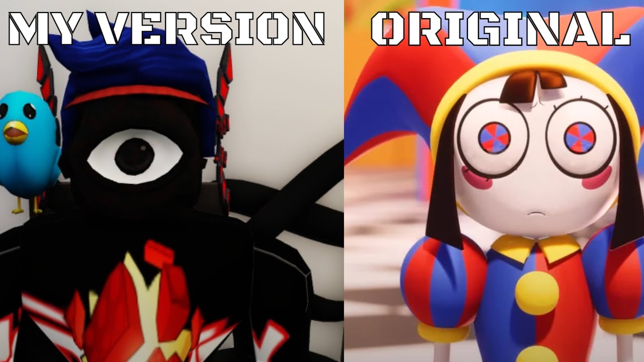 Pomni Stare But it's My Version (The Amazing Digital Circus Ending Meme ...