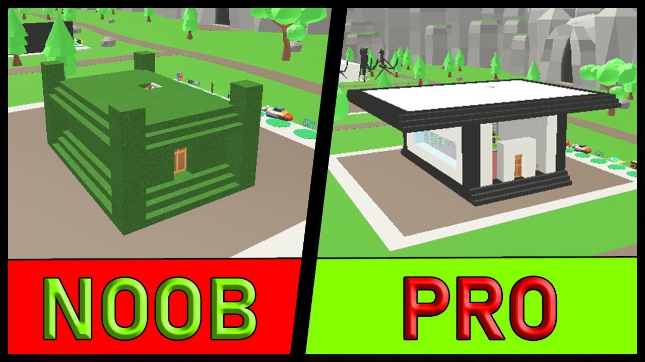 Noob VS Pro in Roblox Build to Survive! - YouTube