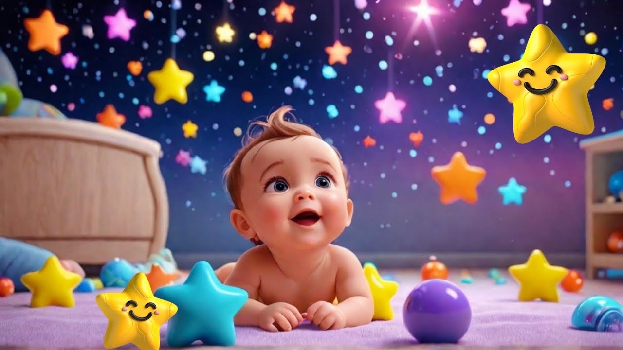 Twinkle Twinkle Little Star | Sleeping song for babies | Lullaby For ...