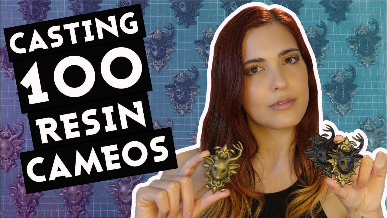 VENTURE TO THE VILE Cameo Project | Resin Cold Casting Tutorial - YouTube