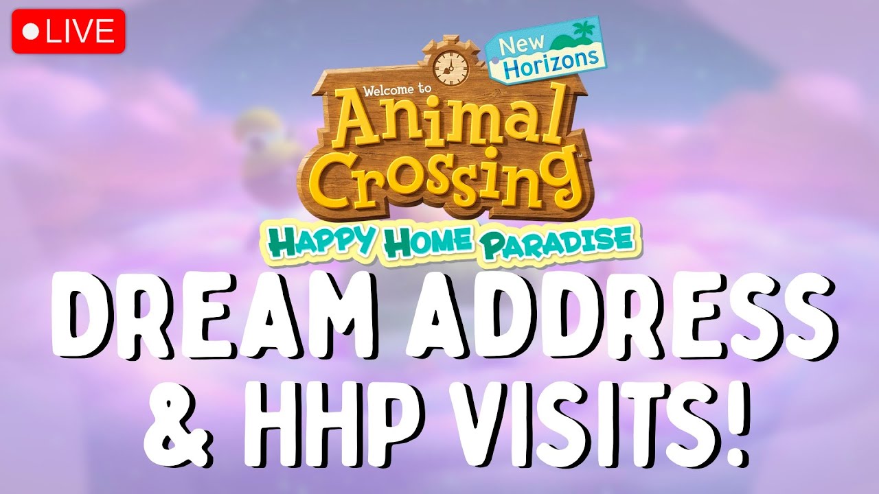 🔴 VISITING YOUR ISLANDS & HHP HOMES! | Live Stream | Animal Crossing ...