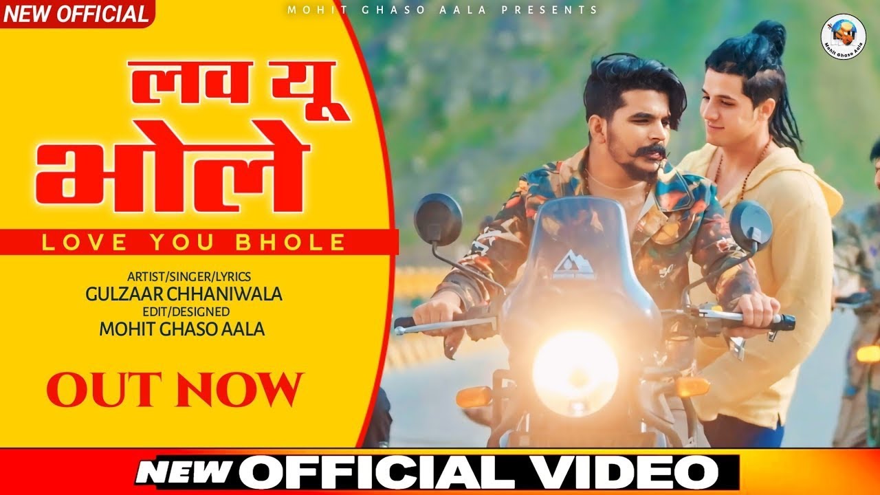 gulzar channiwala song new love you bhole×gulzar channiwala song new× ...