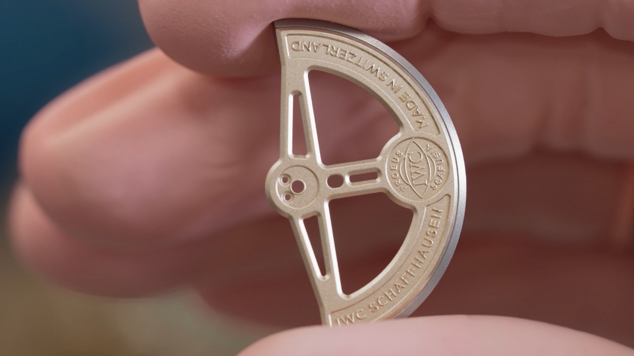 IWC Technicians craft the Rotor of the Calibre 82 - YouTube