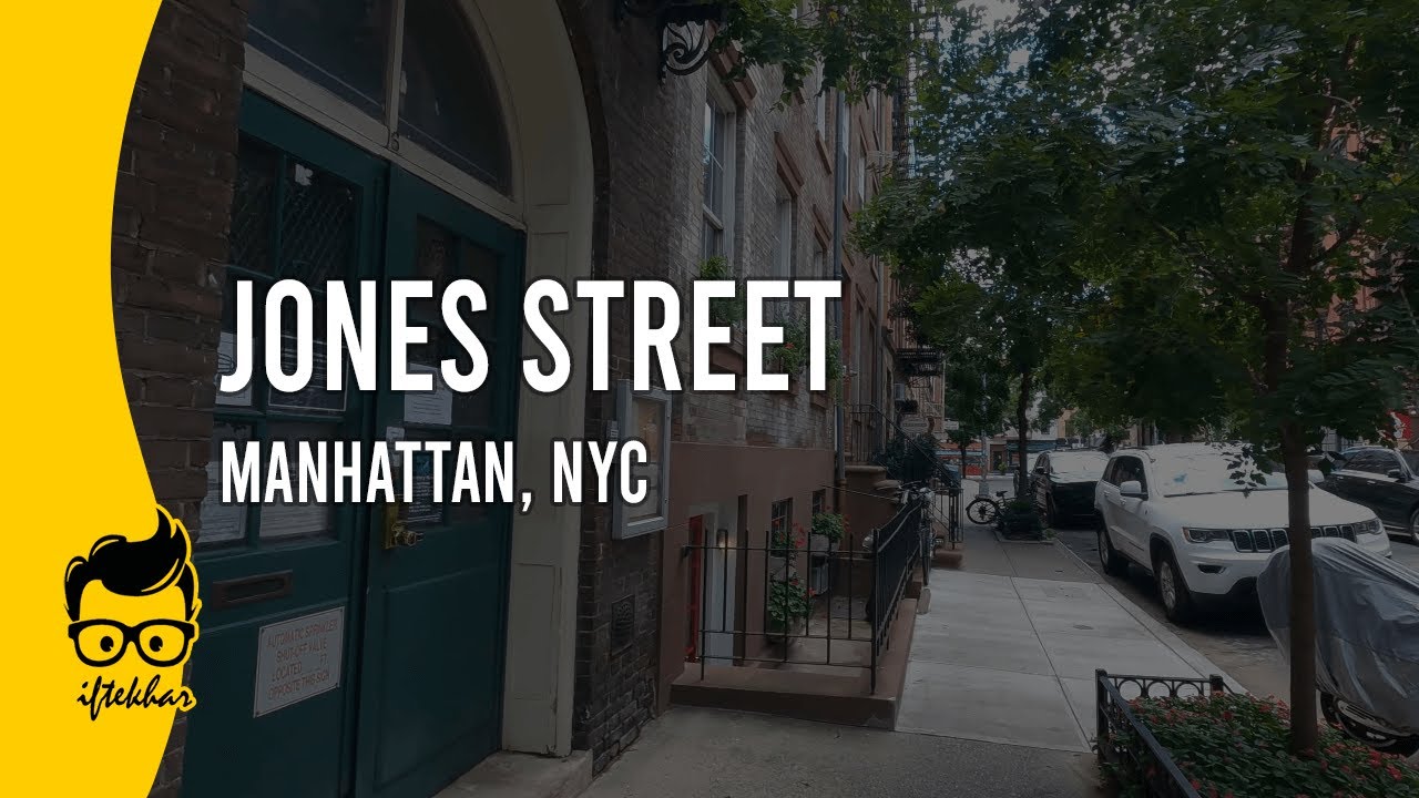 Walking on Jones Street in Manhattan, NYC - YouTube