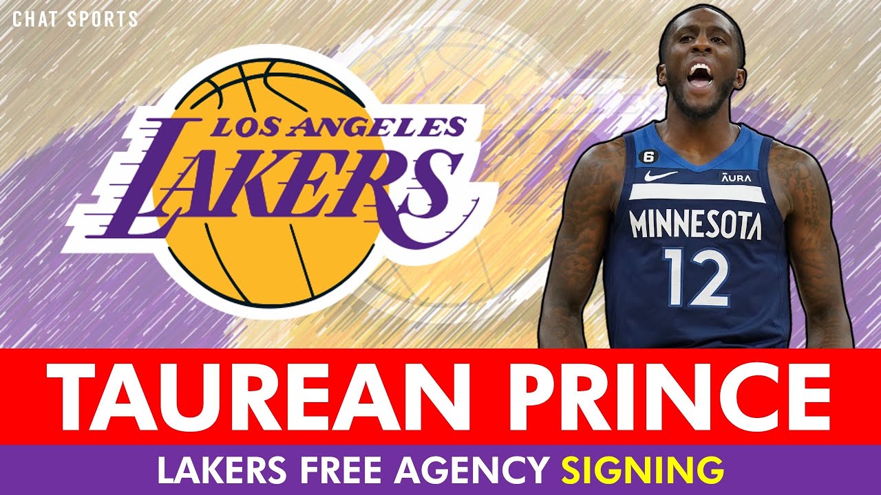 BREAKING: Lakers Signing Taurean Prince In 2023 NBA Free Agency | Full ...
