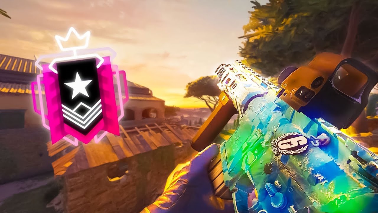 CONSOLE CHAMPION DESTROYS PC PLAYERS! Ranked Highlights - Rainbow Six ...