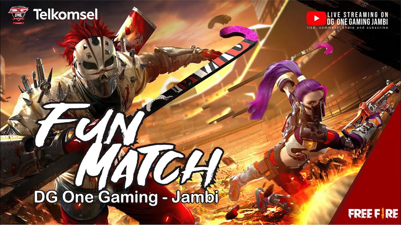 🔴 [ LIVE ] FREE FIRE | FUN MATCH SQUAD POT 6 DUNIA GAMES JAMBI - YouTube