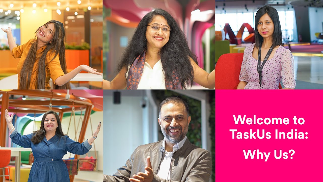 About TaskUs India: Why Us? - YouTube