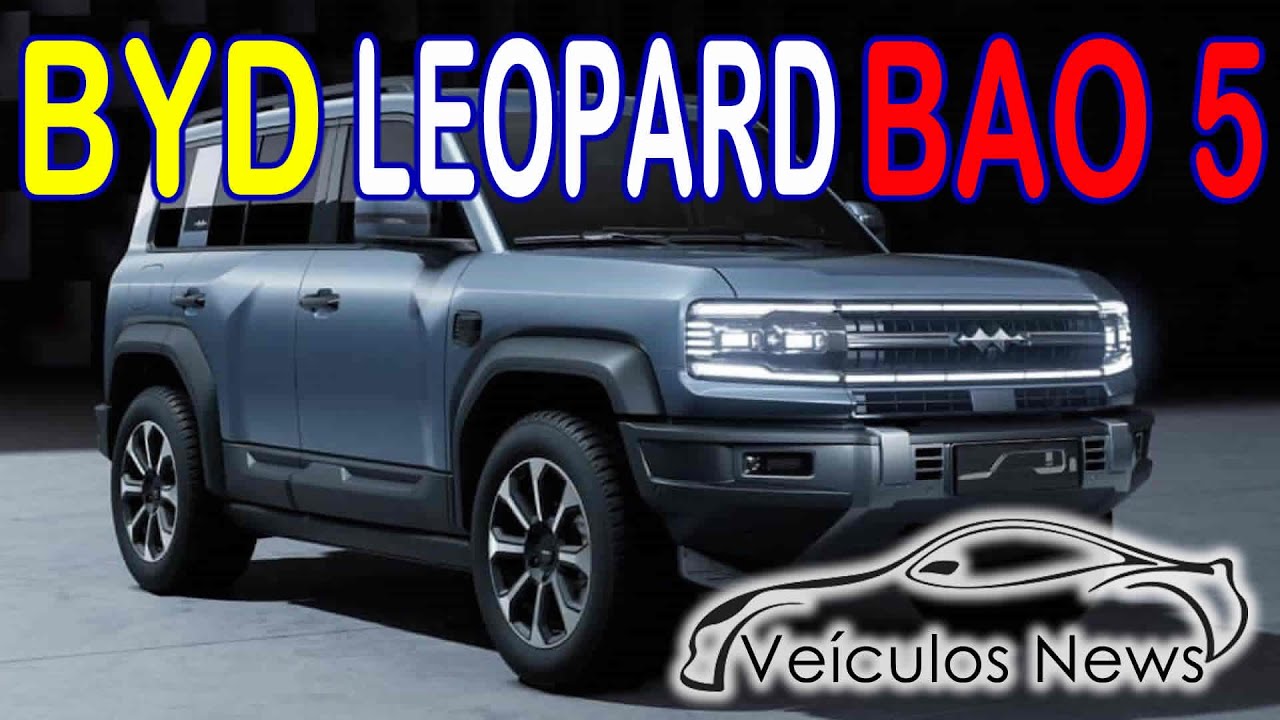 BYD Fórmula BAO 5 - O SUV HÍBRIDO com 687 cv e 1200 Km de AUTONOMIA ...