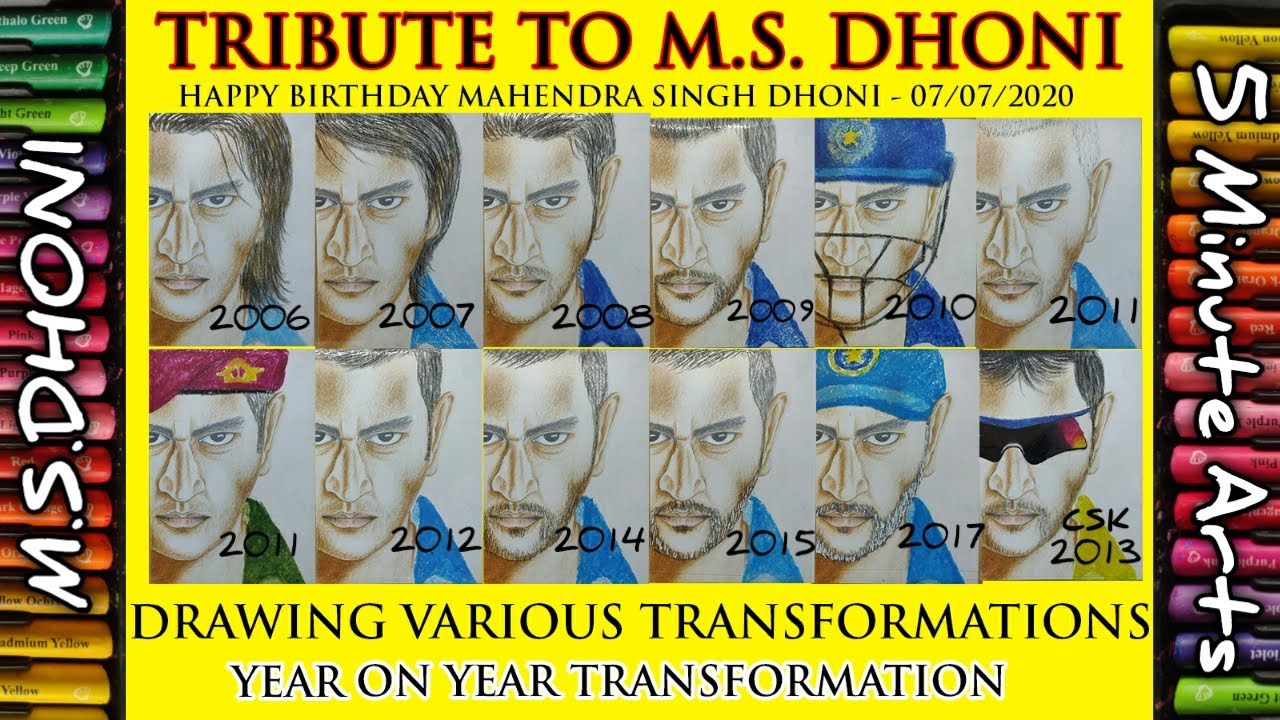 DRAWING TRANSFORMATION OF MSD FROM 2005 TO 2020 | 5 Minute Arts ...