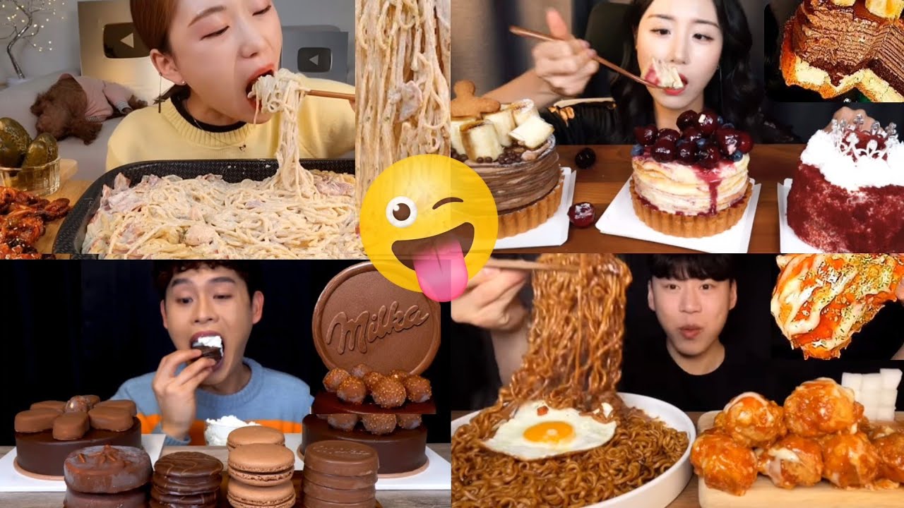 FooD CravingS|TOP Mukbanger's Extreme Bites|SATISFYING EATING SHOW ...