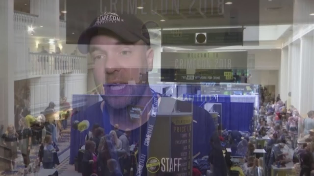 True crime fans talk murder at CrimeCon - YouTube