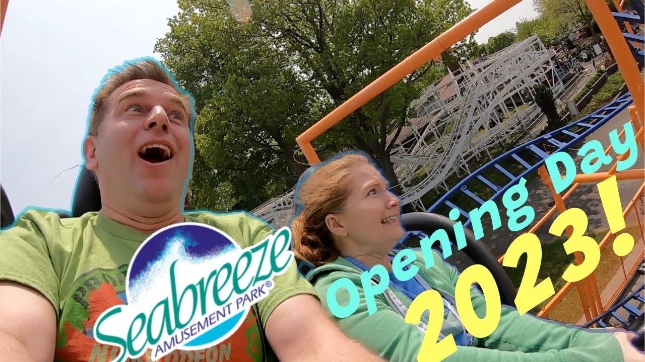 Seabreeze Rochester 2023 Opening Day- Rides, New stuff and FUN! With ...