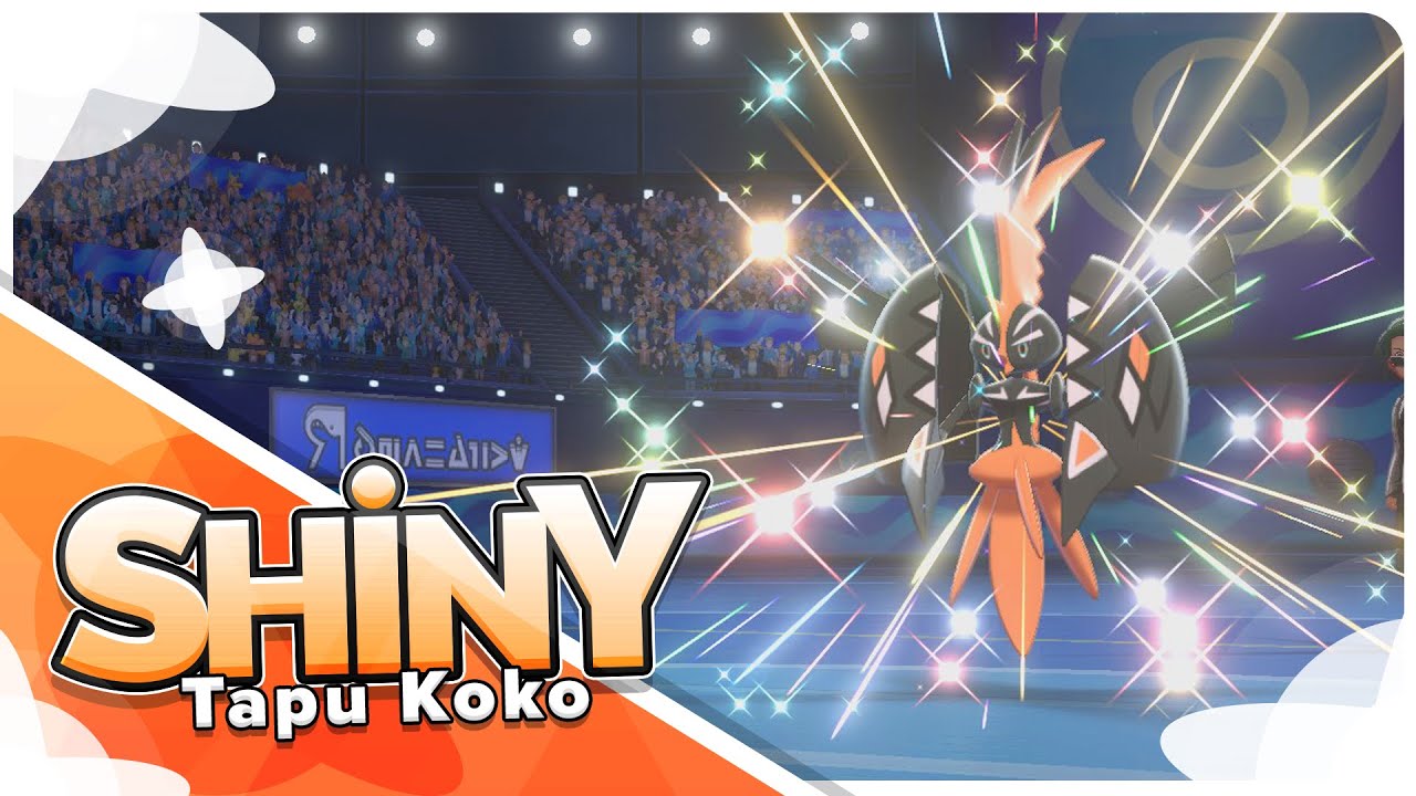[Live] Shiny Tapu Koko In The First Raid Adventure in Crown Tundra ...