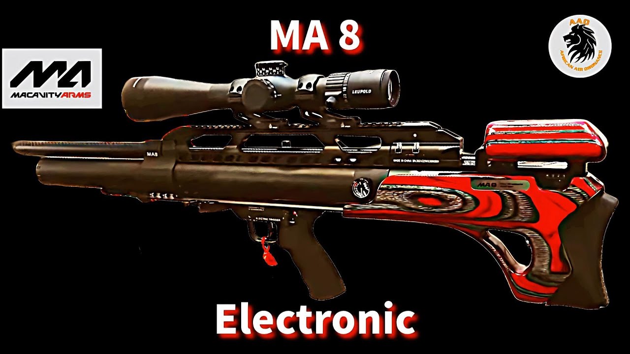 A close up look at the All New Macavity Arms MA8 for 2025 - YouTube